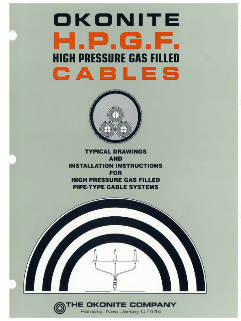 Okonite - High Pressure Gas Filled Cables | PDF