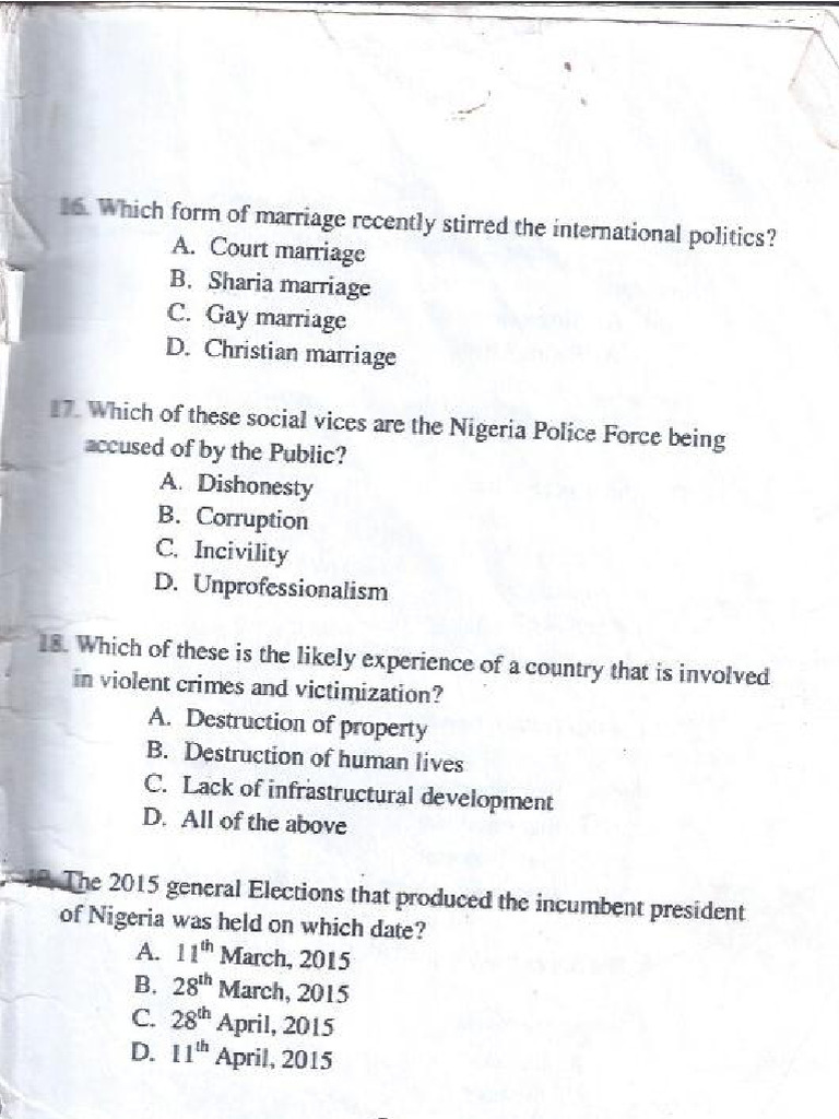 Polac General Papers | PDF