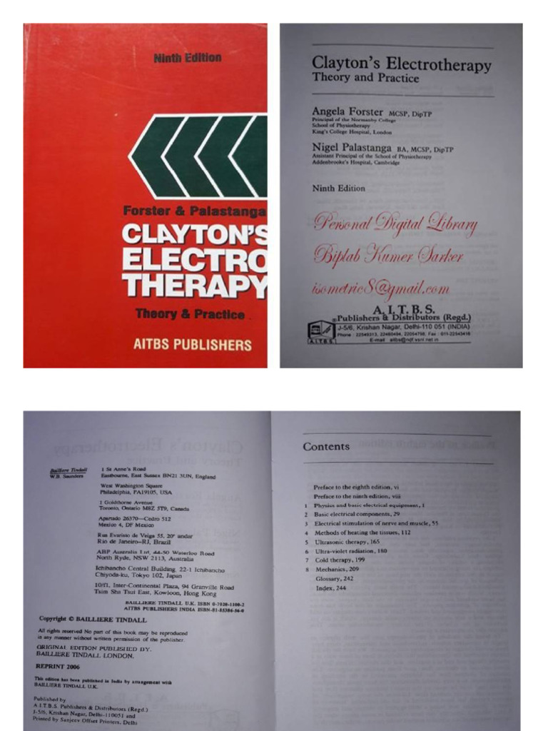 Clayton's Electrotherapy | PDF