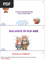 Stork Balance Stand Test Guide | PDF