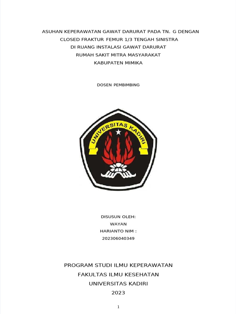 Fracture Scrip | PDF