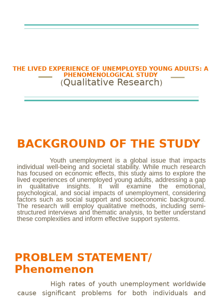 Group 2 Presentation | PDF | Qualitative Research | Well Being