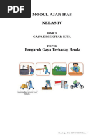 Modul Ajar Ipas Kelas 4 - Perubahan Wujud Zat | PDF