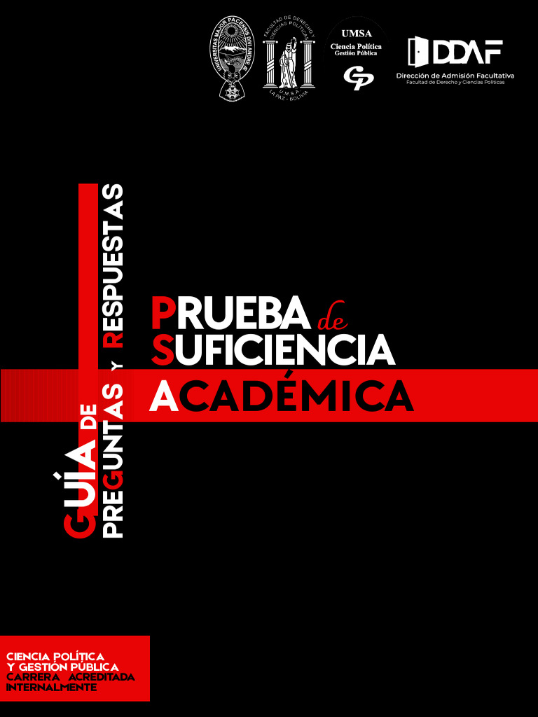 Texto Guía PSA 2025 Políticas | PDF | Estado (política) | Bolivia