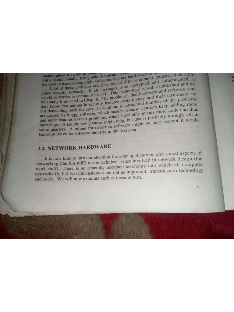 Computer Networks (Unit 1) | PDF