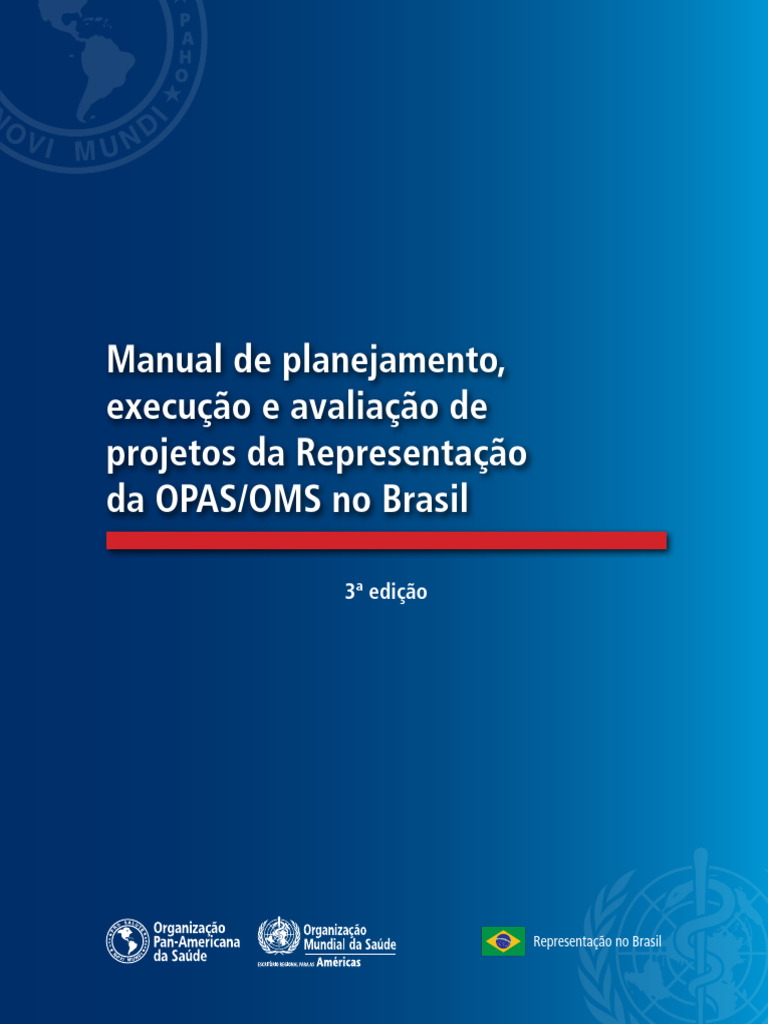 Manual de Projetos da OPAS/OMS Brasil | PDF | Planejamento ...