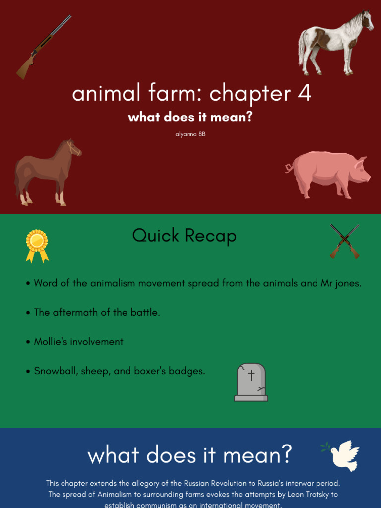 Animal Farm Chapter 4 3 | PDF