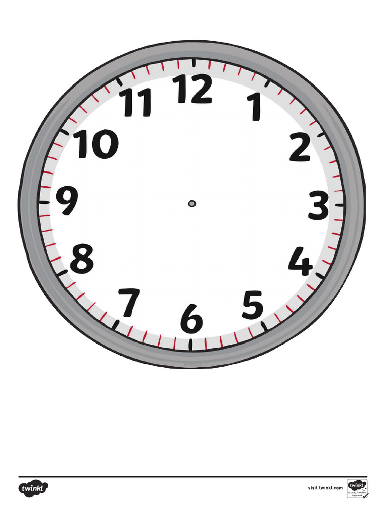 t2 M 4012 Blank Alarm Clock Template Cutouts Ver 1 | PDF