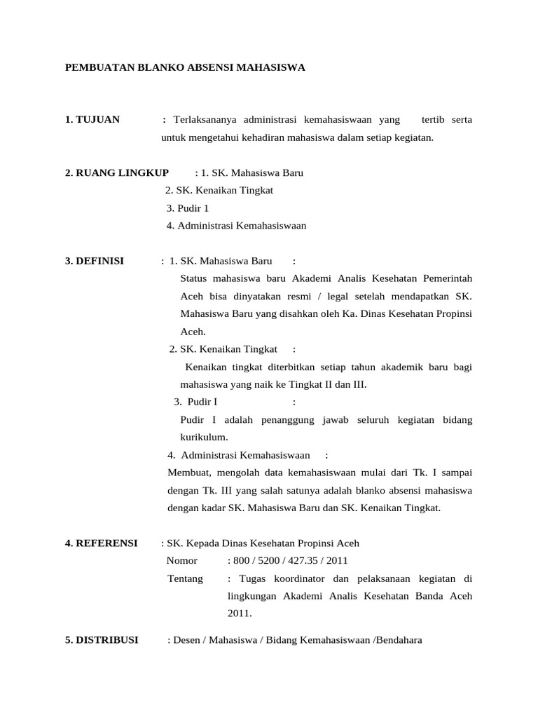 Pembuatan Blanko | PDF