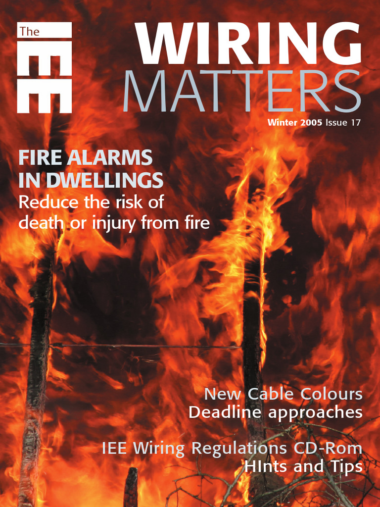 Fire Alarm Systems in Dwellings | PDF | Electrical Wiring | Mains ...