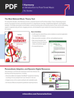 Tonal Harmony 9th Edition Overview | PDF | Music Theory | Books