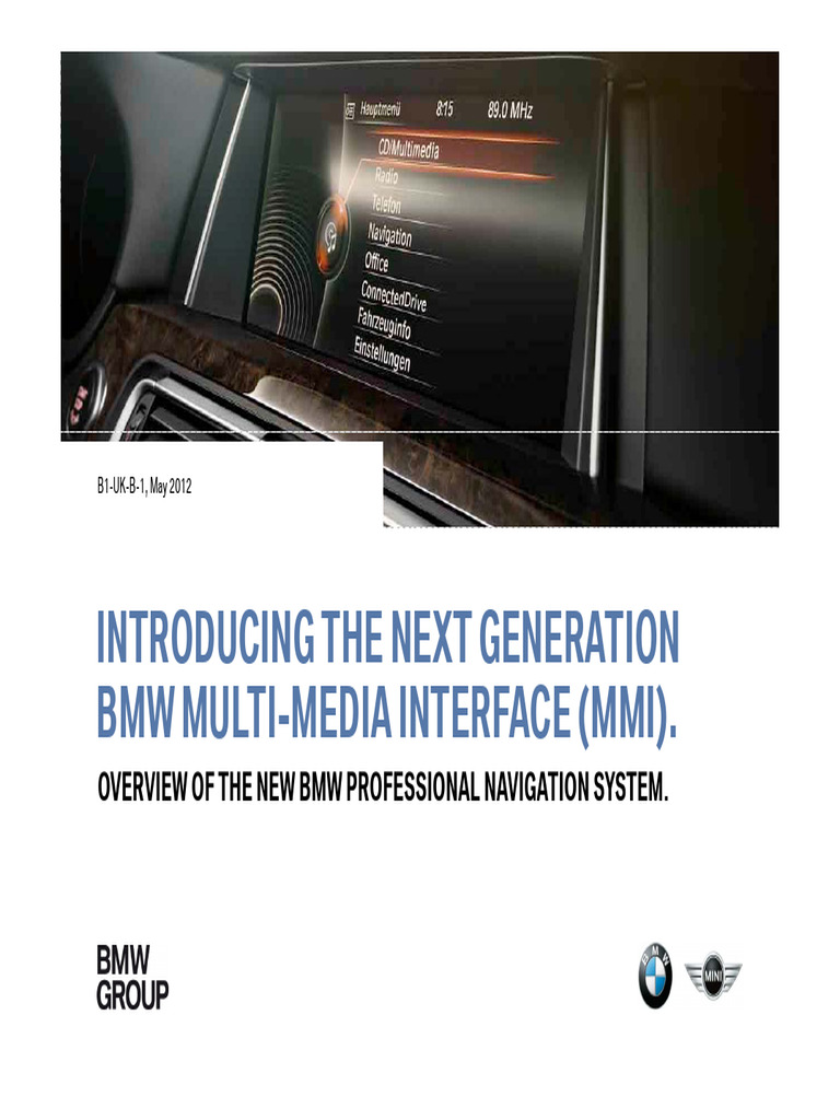 BMW Professional Navigation System 609 | PDF | Computing | Software