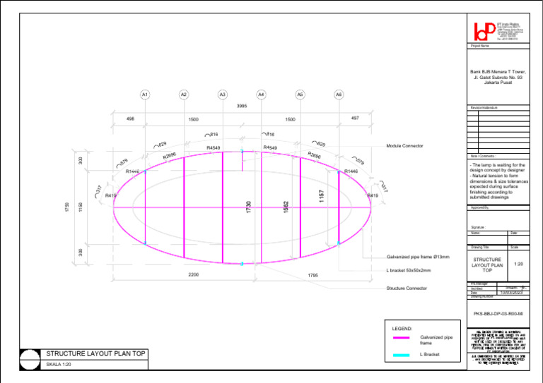 Bank BJB Menara T Tower Layout Plan | PDF