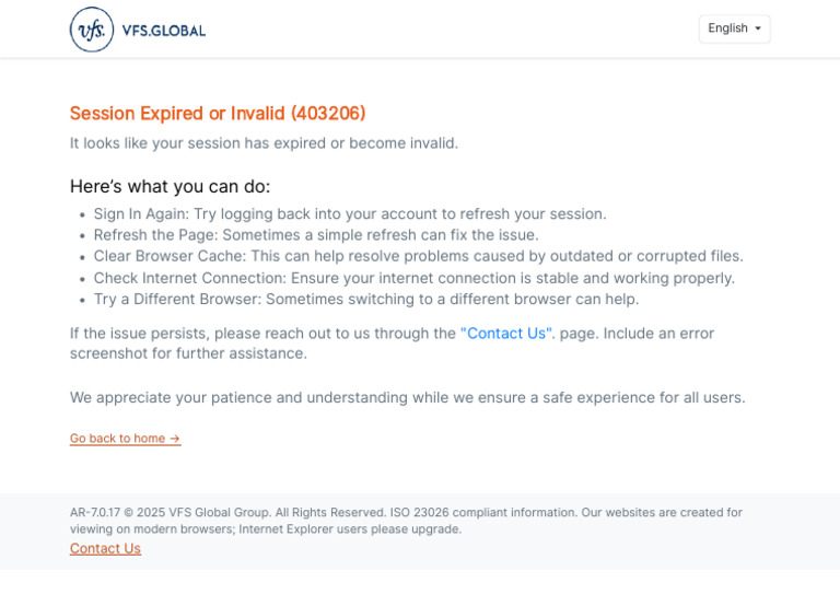 Session Expired: Troubleshooting Steps | PDF