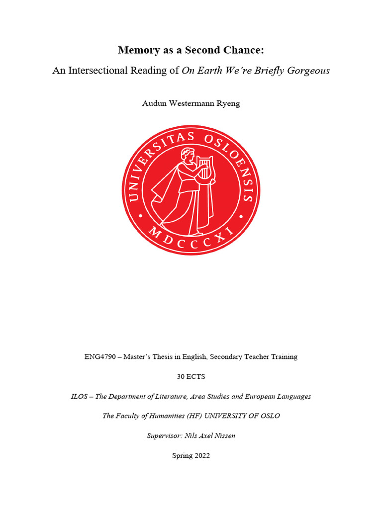 Final MARyeng | PDF | Intersectionality