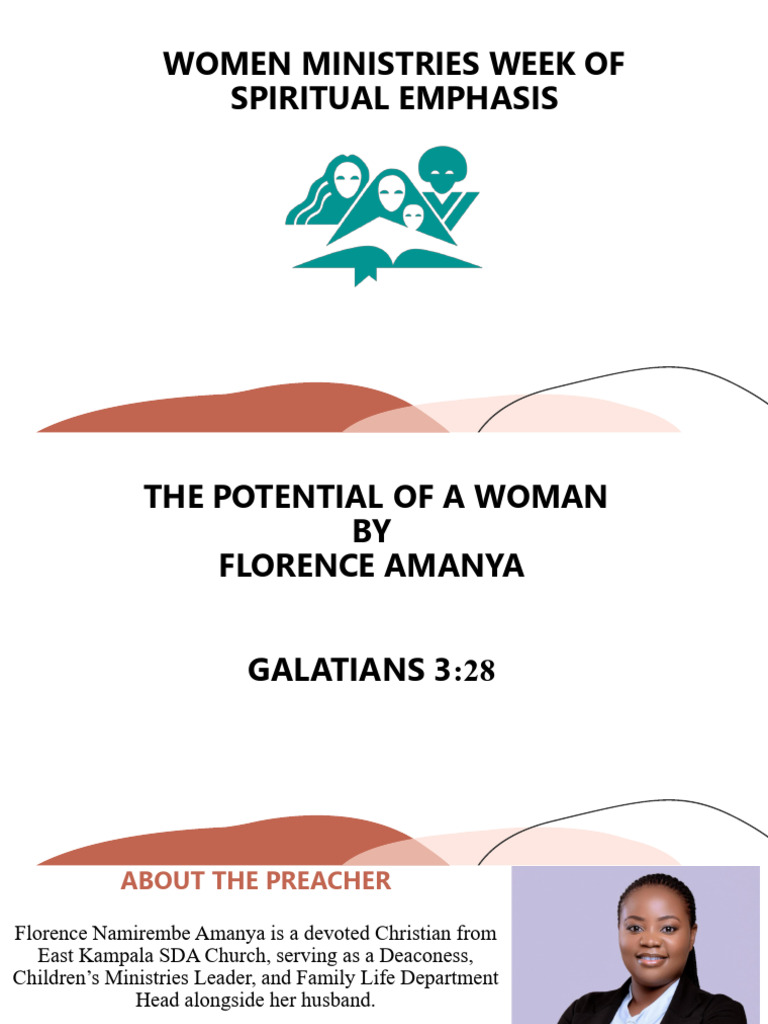 Women Emphasis Week Sunday Mid-Morning | PDF | Image Of God | God