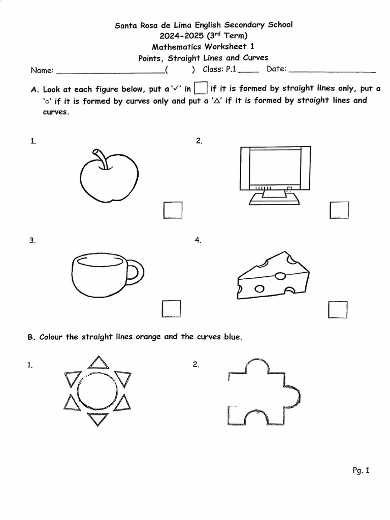 3rdd Maths Ws1, 2 | PDF