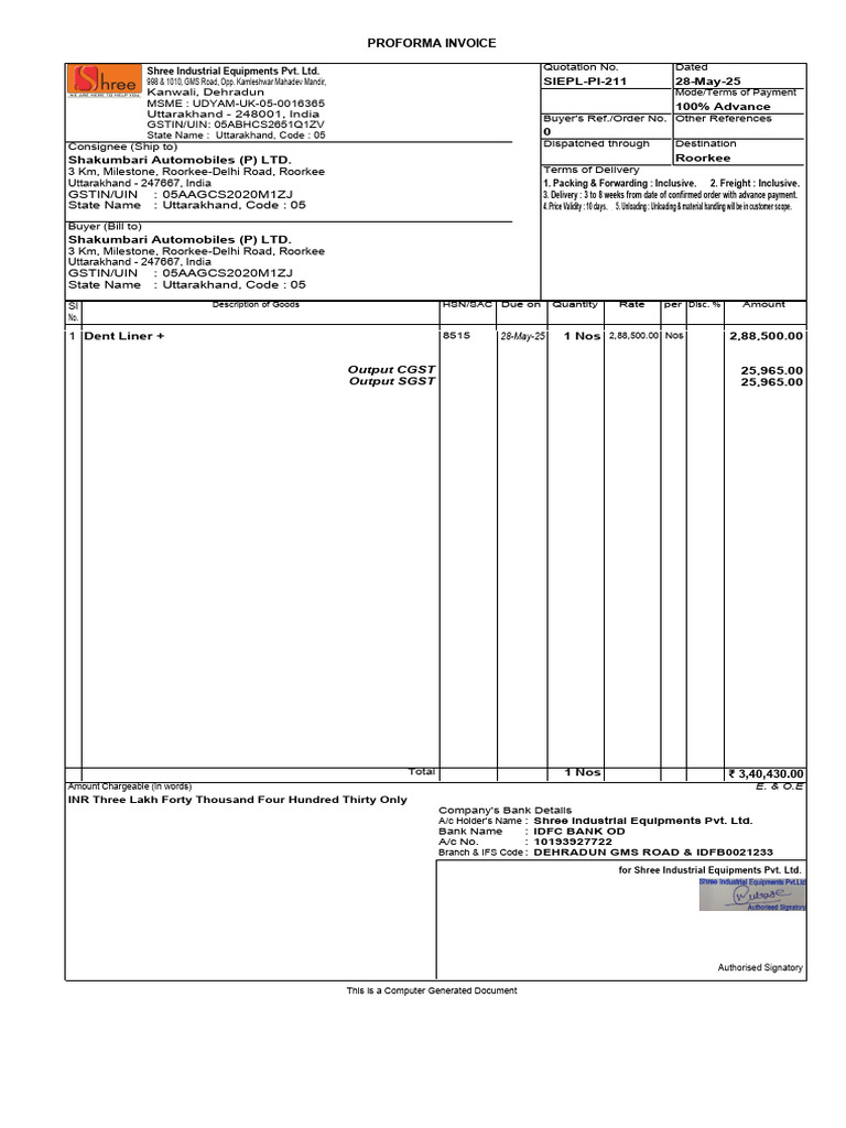 Pi-211 (Shakumbari Roorkee Dent Liner Plus) - 1 | PDF