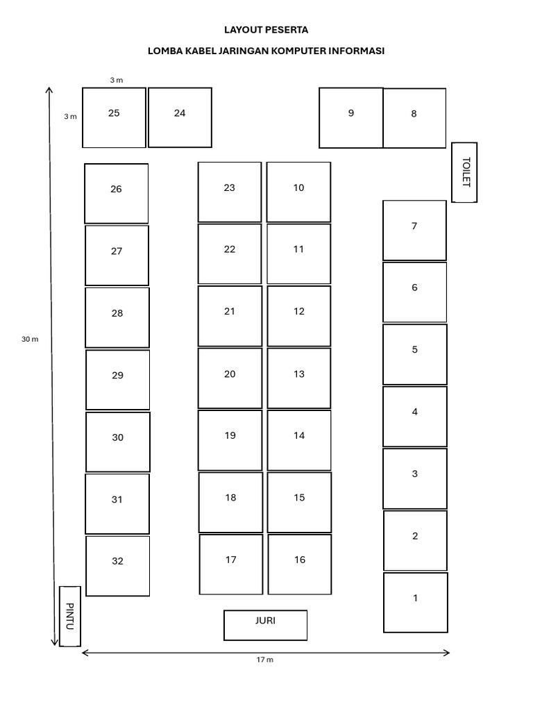 Layout Denah Inc | PDF