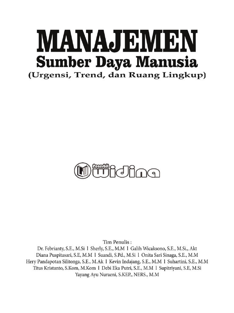 FULL BOOK - Manajemen-Sumber-Daya-Manusia | PDF