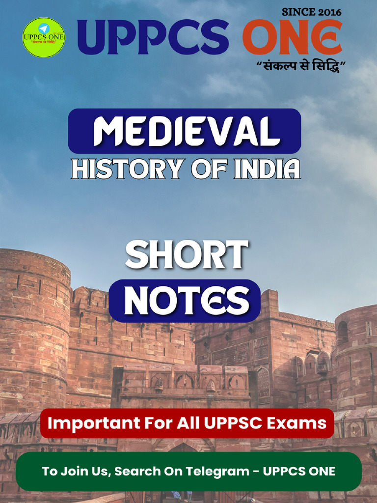Medieval Indian History Overview | PDF