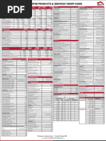 KCB Tariff Guide and Charges 2024 | PDF | Transaction Account | Credit Card