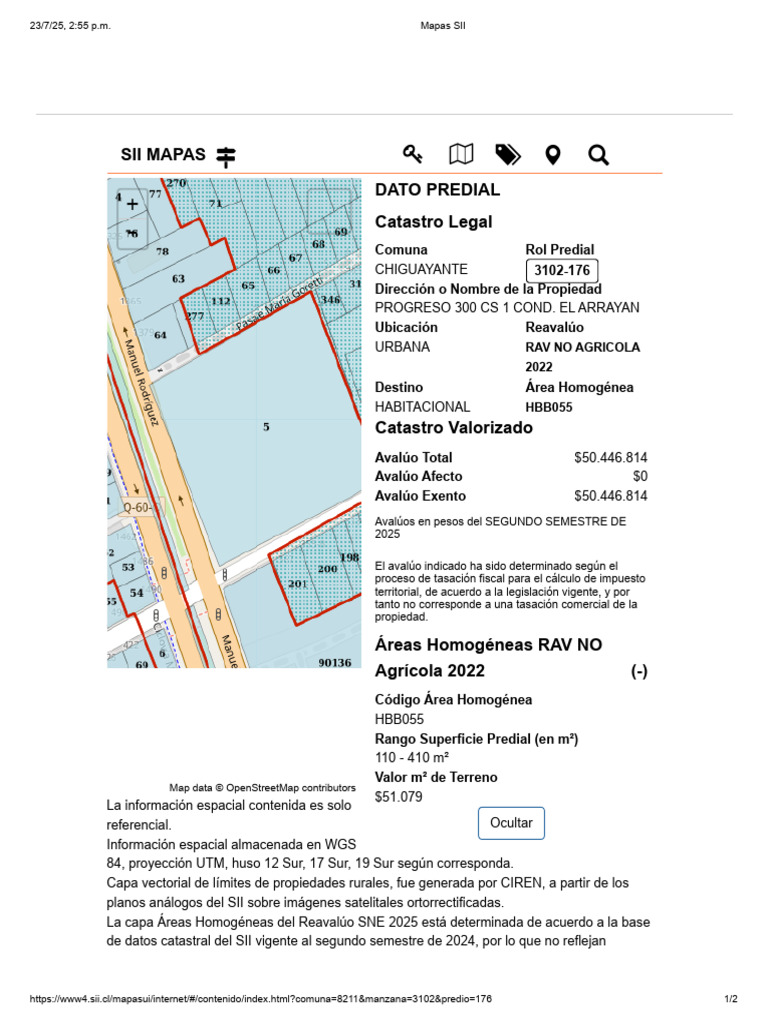 Mapas SII | PDF | Tecnología geográfica | Datos geográficos e información