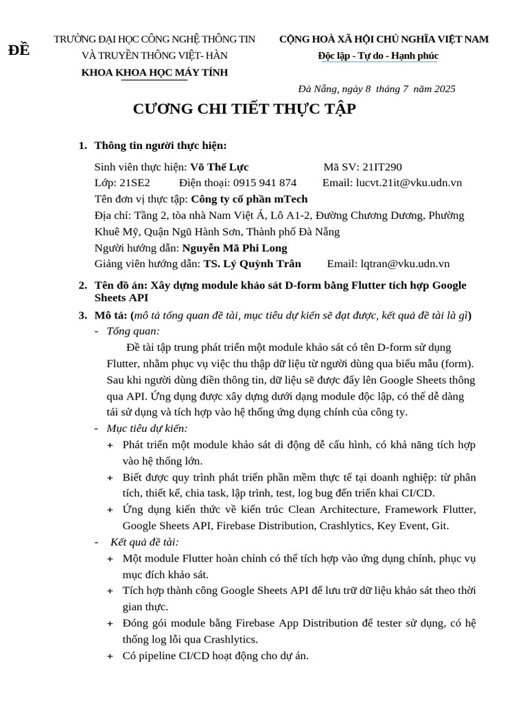 21it290 - DCCT TTDN - Vo The Luc 7-7-2025 | PDF