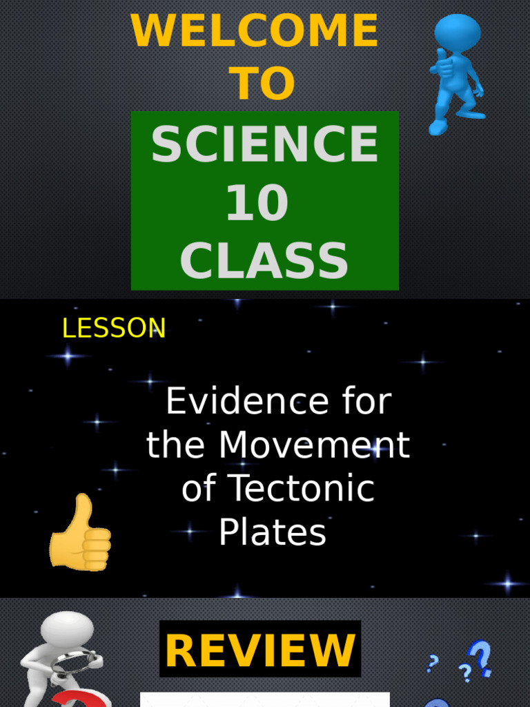 Lesson 3 Evidence For The Movement of Tectonic Plates | PDF