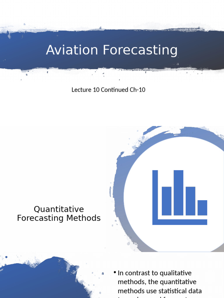 Aviation Forecasting-2 | PDF | Forecasting | Variance