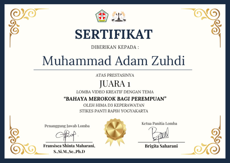 Cream Bordered Appreciation Certificate PDF | PDF