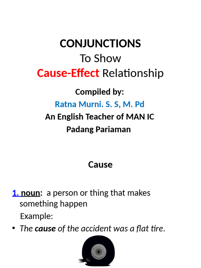 Cause-Effect Conjunctions | PDF | Semantic Units | Semantics