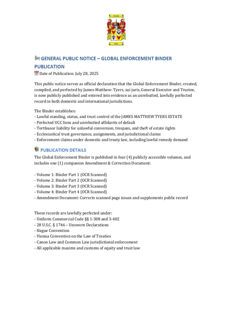Global Enforcement Binder Publication | PDF | Private Law | Uniform ...