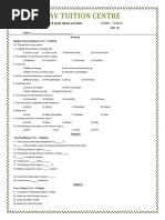 Allen Screening Test Practice Paper 7-8 | PDF | Sodium Bicarbonate ...