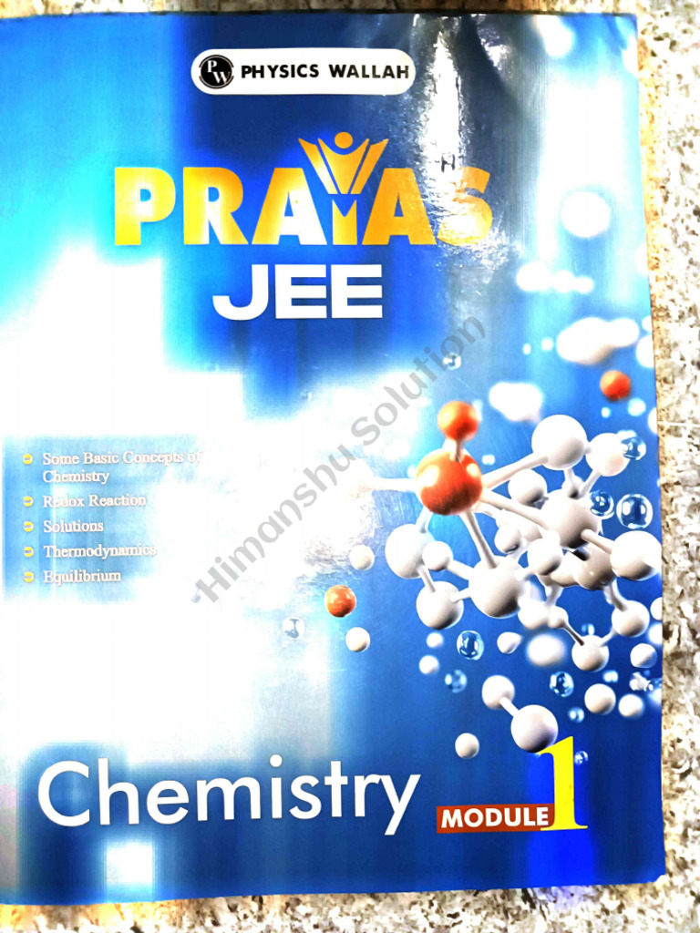 Prayas Chemistry Module 1 (2026) | PDF