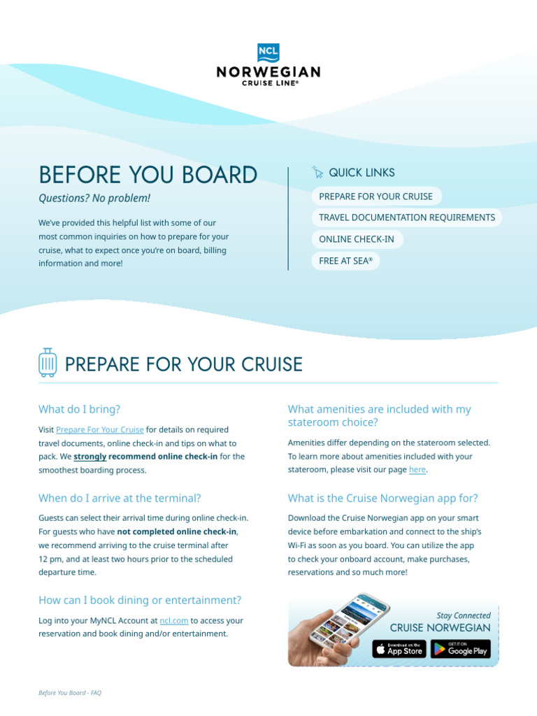 Norwegian Cruise Line Credit Card Info | PDF | Cruise Ship | Credit Card