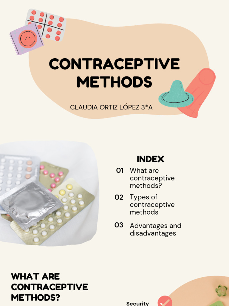 Contraceptive Methods | PDF | Birth Control | Family Planning