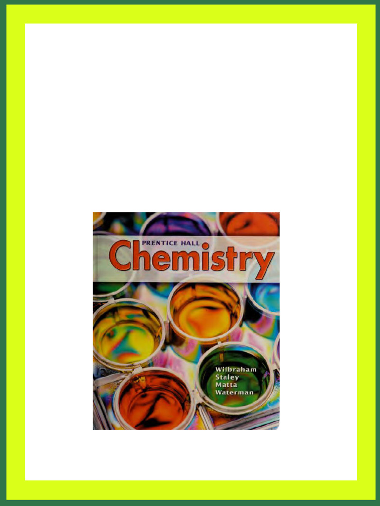 Prentice Hall Chemistry Antony C. Wilbraham Download | PDF | Chemical ...