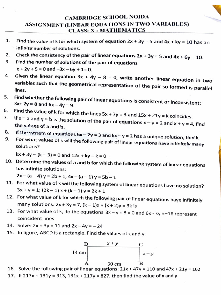 Class 10th Ch-3 and Ch-4 Assignments | PDF | Speed | Triangle
