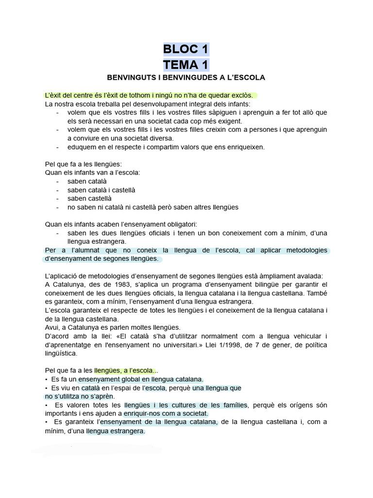 Resum Lectoescriptura | PDF