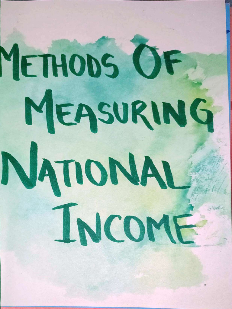 National Income | PDF