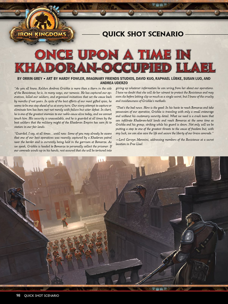 Grishka's Trap: A Resistance Mission | PDF