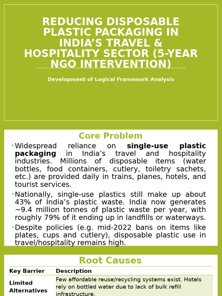 Plastic Waste Manahement LFA | PDF | Plastic | Recycling