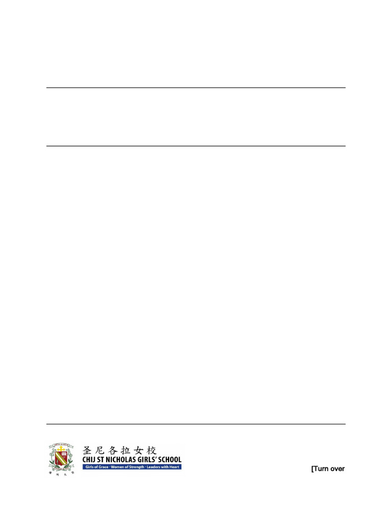 2024 SNGS Physics Prelim P1 QP Edited | PDF | Gases | Atomic Nucleus