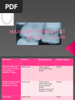 13 - Maxillary 2. Molar | PDF | Dental Anatomy | Tooth