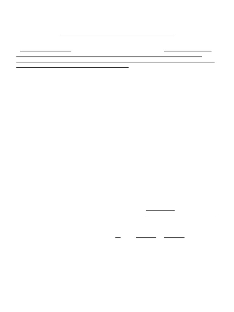 Commitment of Undertaking: Annex A | PDF