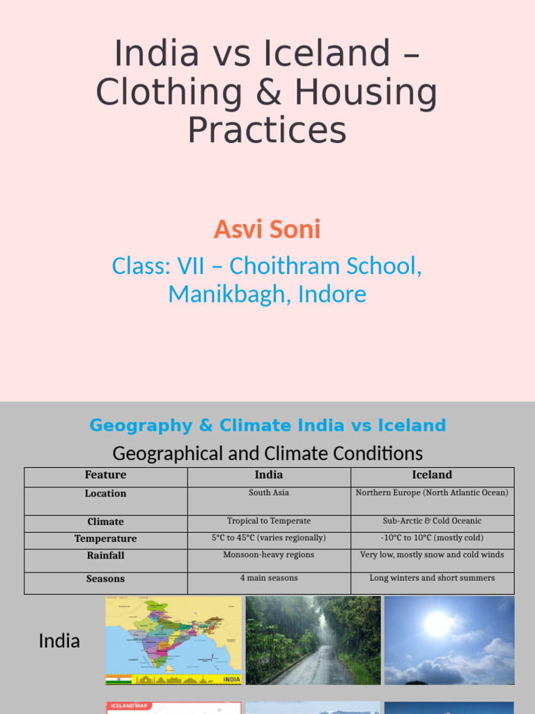 India Vs Iceland - Asvisonii | PDF | Building Insulation | Building ...
