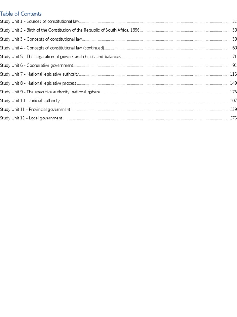 Constitutional Law Study Guide Overview | PDF | Constitution | Common Law