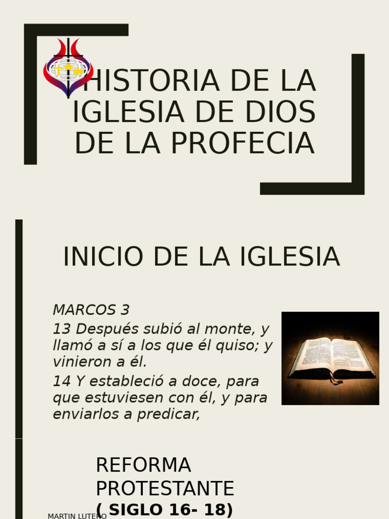 Historia de La Iglesia de Dios de | PDF | Iglesia cristiana | Cuáqueros