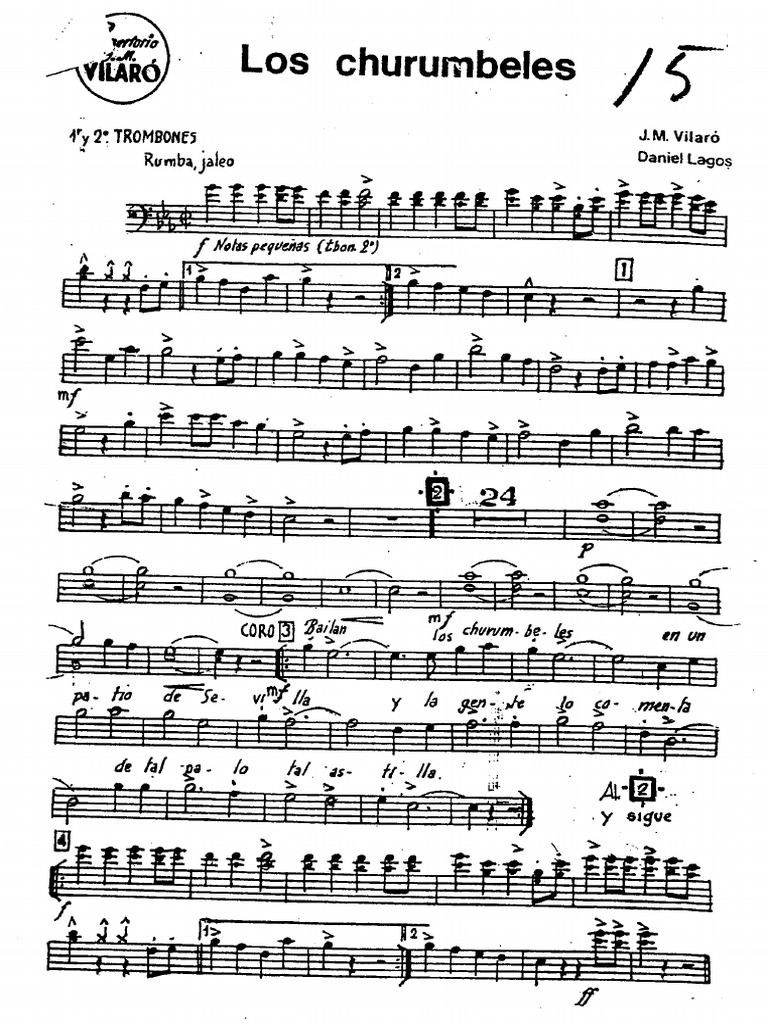 Churumbeles Trombon | PDF